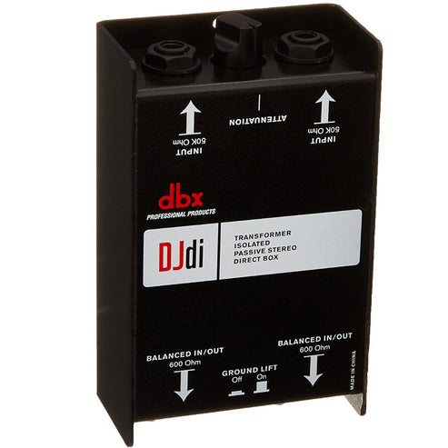 DBX DJDI 2-channel Passive Direct Box – CET